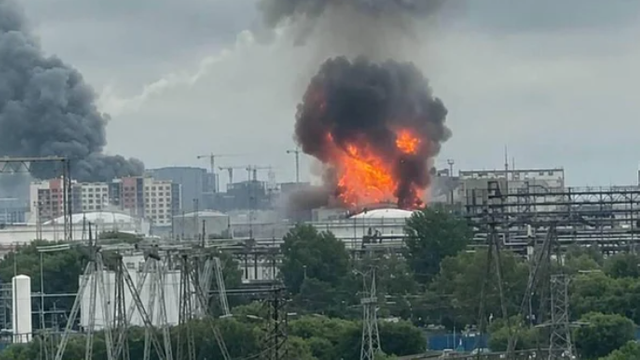 VIDEO | Explozie în capitala Rusiei. Rafinăria din Moscova a fost ...